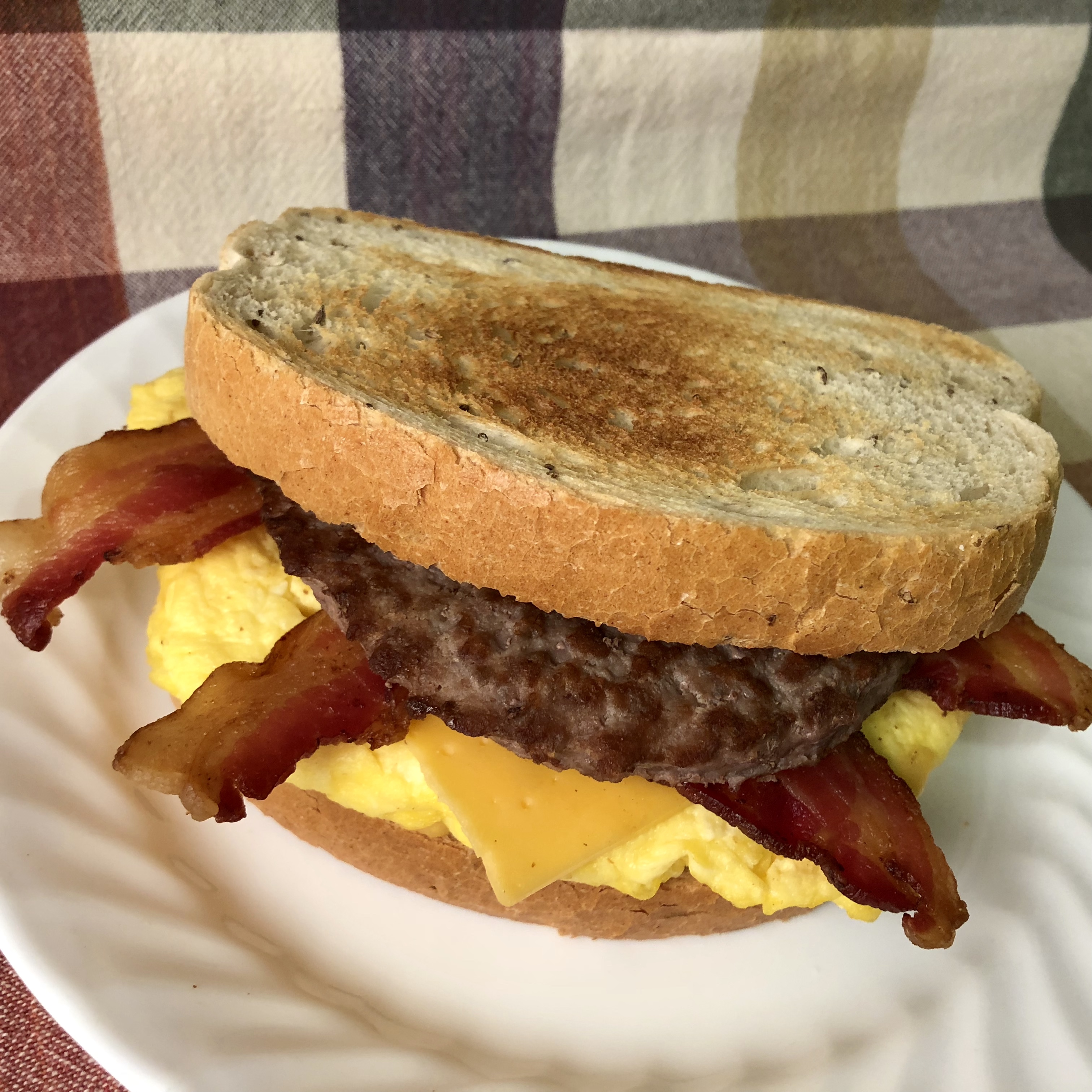 Breakfast Cheeseburger - Lehmans Deli